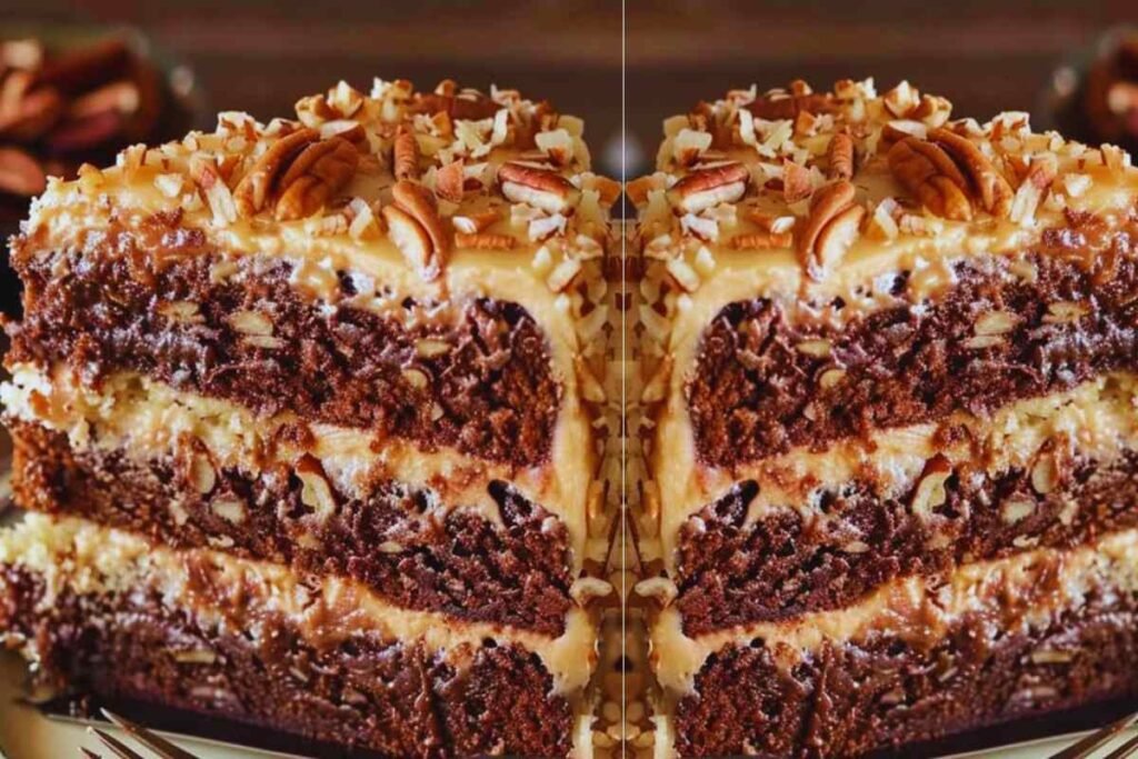 Pastel de chocolate alemán irresistible! sabor y memoria